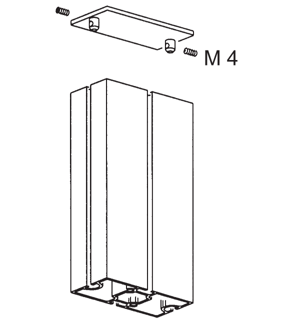 M 1085 エンドプレート (M1025用) – OCTANORM